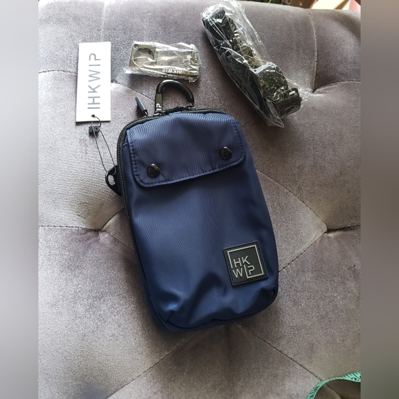 Ihkwip | Bags | Ihkwip Nylon Ppe Carrier Crossbody Bag Bluewith Straps ...